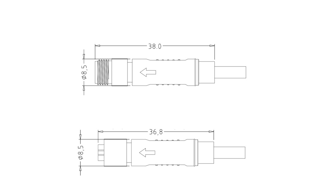 Signal MINI C 5 pin - Buy Signal MINI C 5 pin,5 pin connectors ebike, 5 ...